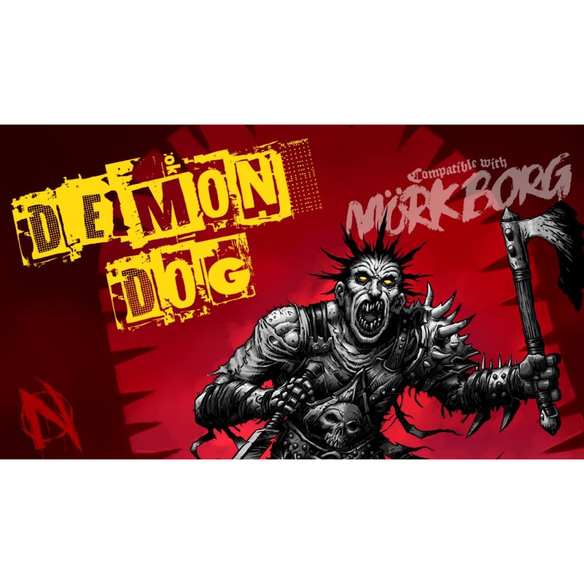 Demon Dog - RPG Core Rules (Mork Borg Compatible)